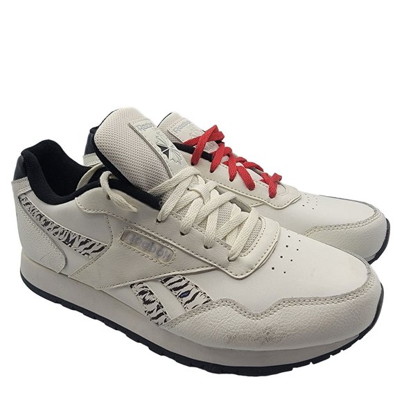 Reebok | Shoes | Reebok Classic Womens 9 White Zebra Harman Run Shoes ...